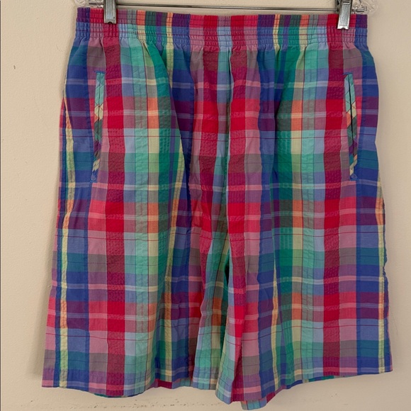 Koret | Shorts | Vintage Koret Francisca Petites Colorful Plaid Shorts ...